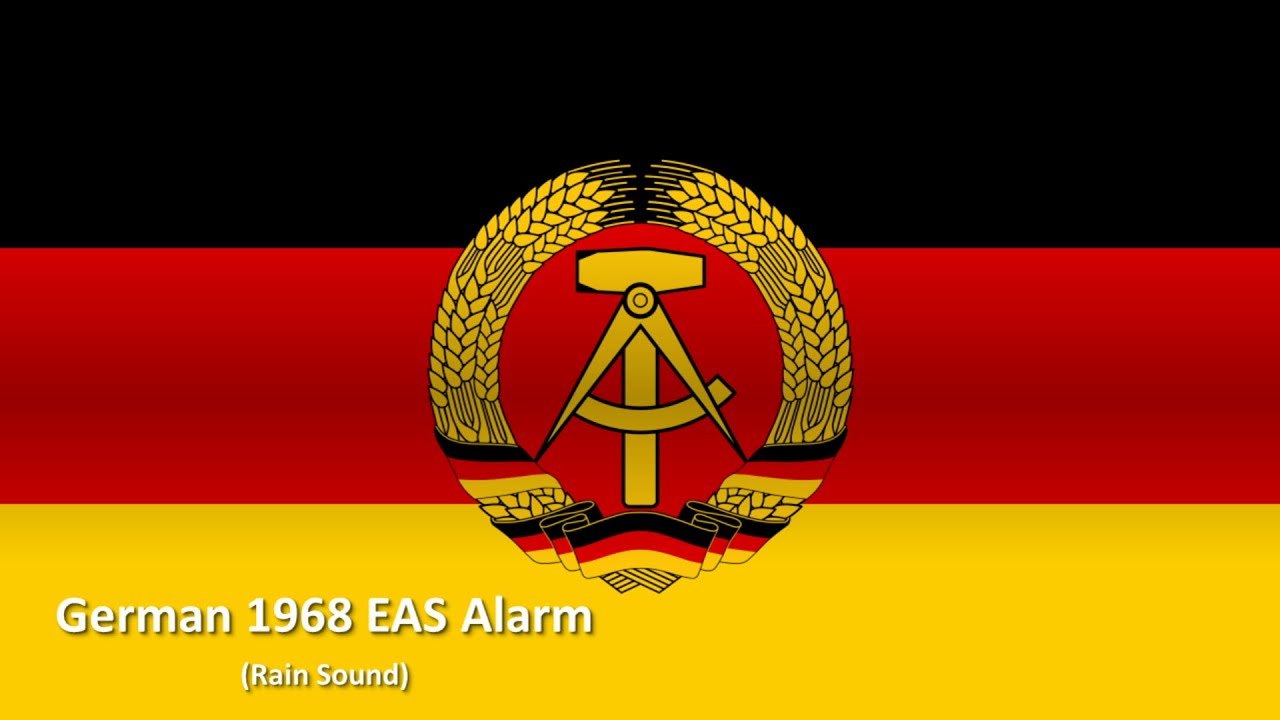 EAS Alarm YouTube - German 1968 EAS Alarm (Rain Sound) - YouTube