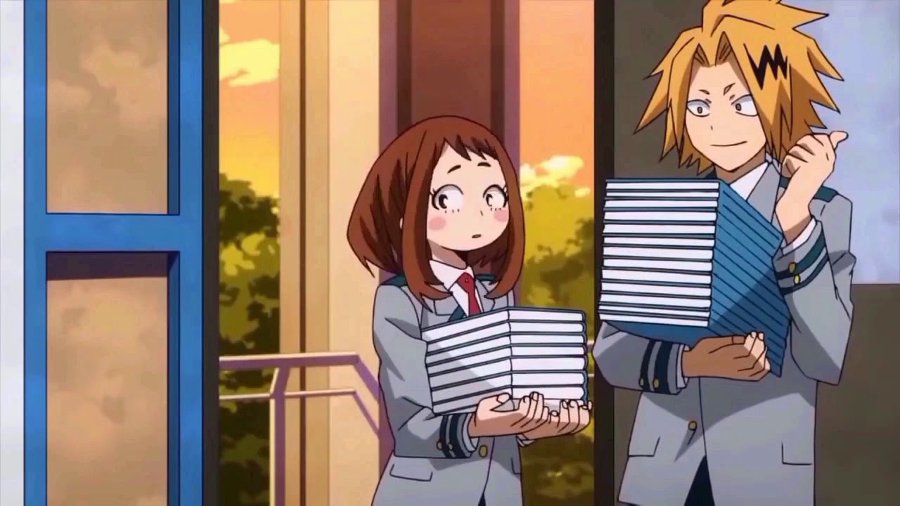Denki Kaminari being Denki Kaminari for one minute straight - YouTube