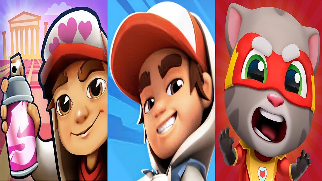 Subway Surfers : Love Odyssey 2024 🆚 Subway Surfers City 🆚 Talking Tom ...