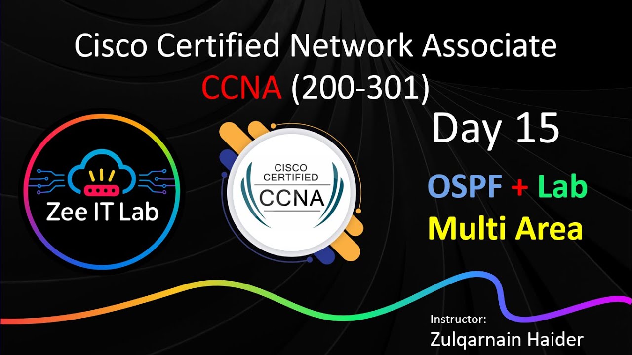 CCNA Day 15 | Multi-Area OSPF Explained + Lab | Cisco CCNA 200-301 ...