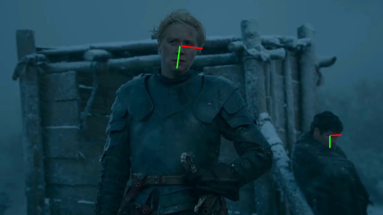 Deep Head Pose Estimation - Game of Thrones Trailer - YouTube