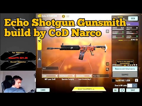 CoD Narco Echo Shotgun Gunsmith | Echo Shotgun Gunsmith by CoD Narco ...
