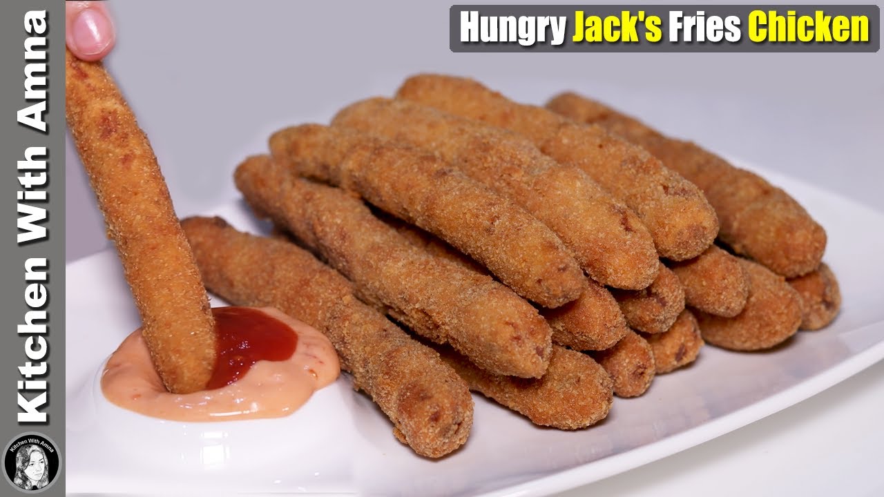 Hungry Jack's Fries Chicken Recipe | 2020 Ramadan Recipes | Kitchen ...