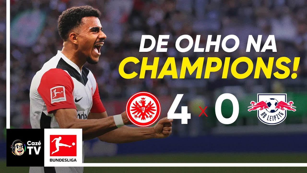 MELHORES MOMENTOS: FRANKFURT 4 X 0 RB LEIPZIG | RODADA 31 | BUNDESLIGA ...