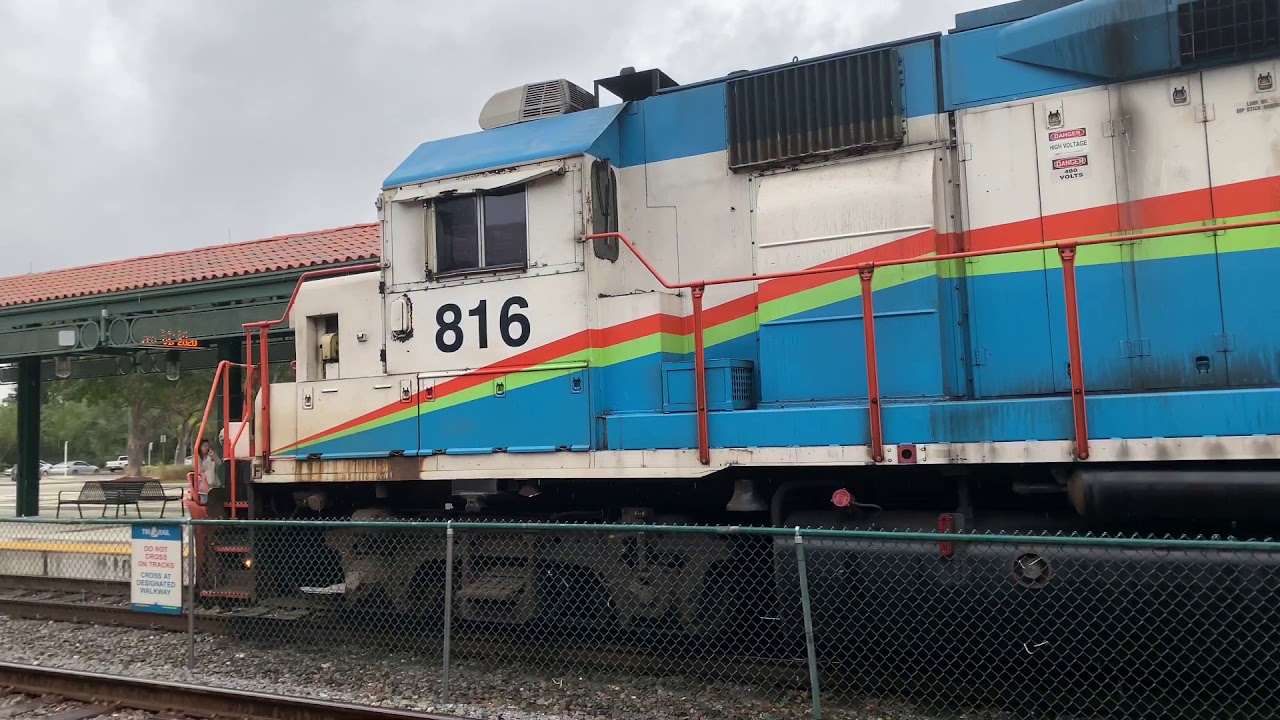 Railfanning FEC And Tri Rail - YouTube