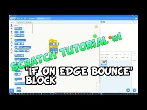 Scratch Tutorial | How to make an object bounce off the wall/floor - YouTube