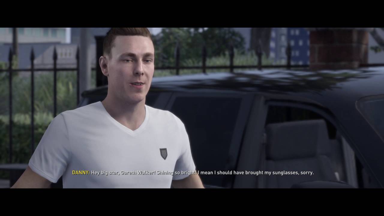 FIFA 17 The Journey Gareth Walker got roasted by Danny Williams - YouTube