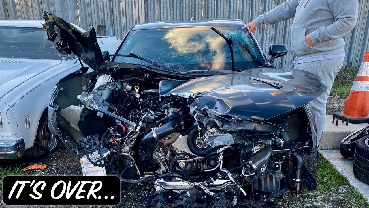 I CRASHED my Supercharged 2017 Camaro SS - YouTube