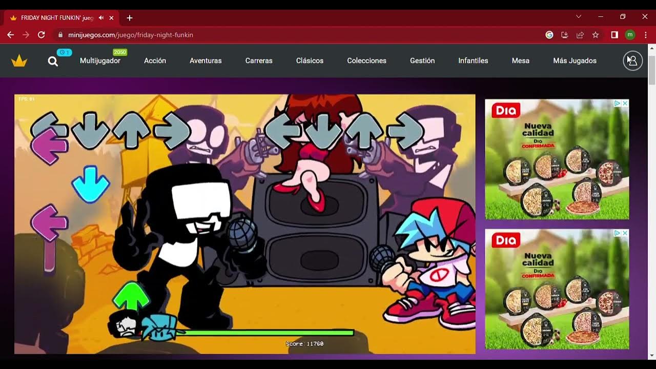 FRIDAY NIGHT FUNKIN' gameplay - YouTube