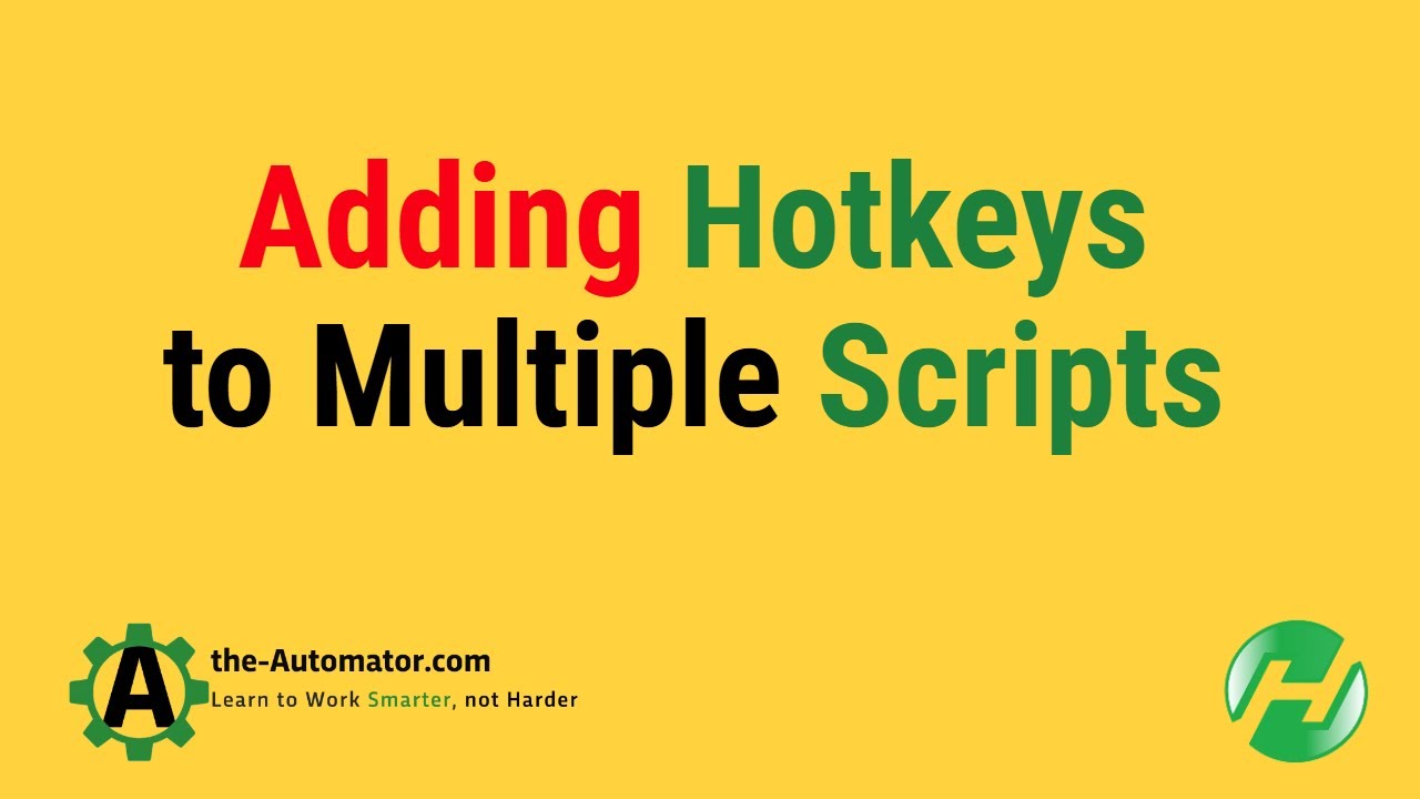 🔧 AutoHotkey Hack: Default Functions in Every Script (So Simple!) | AHK ...