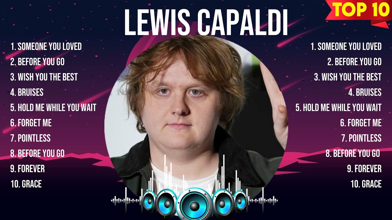 Lewis Capaldi Best Songs Of All Time 💛💛 Captivating And Emotionally ...