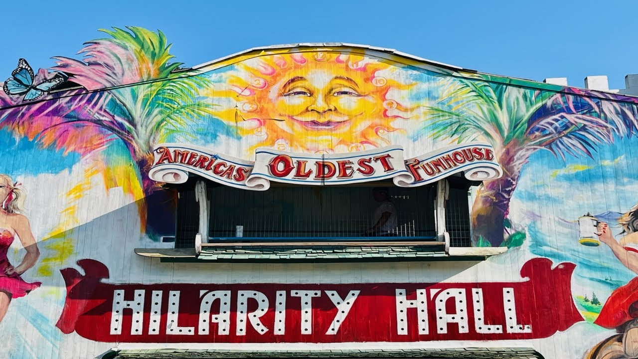 Bushkill Park Funhouse - Travel Back In Time - YouTube