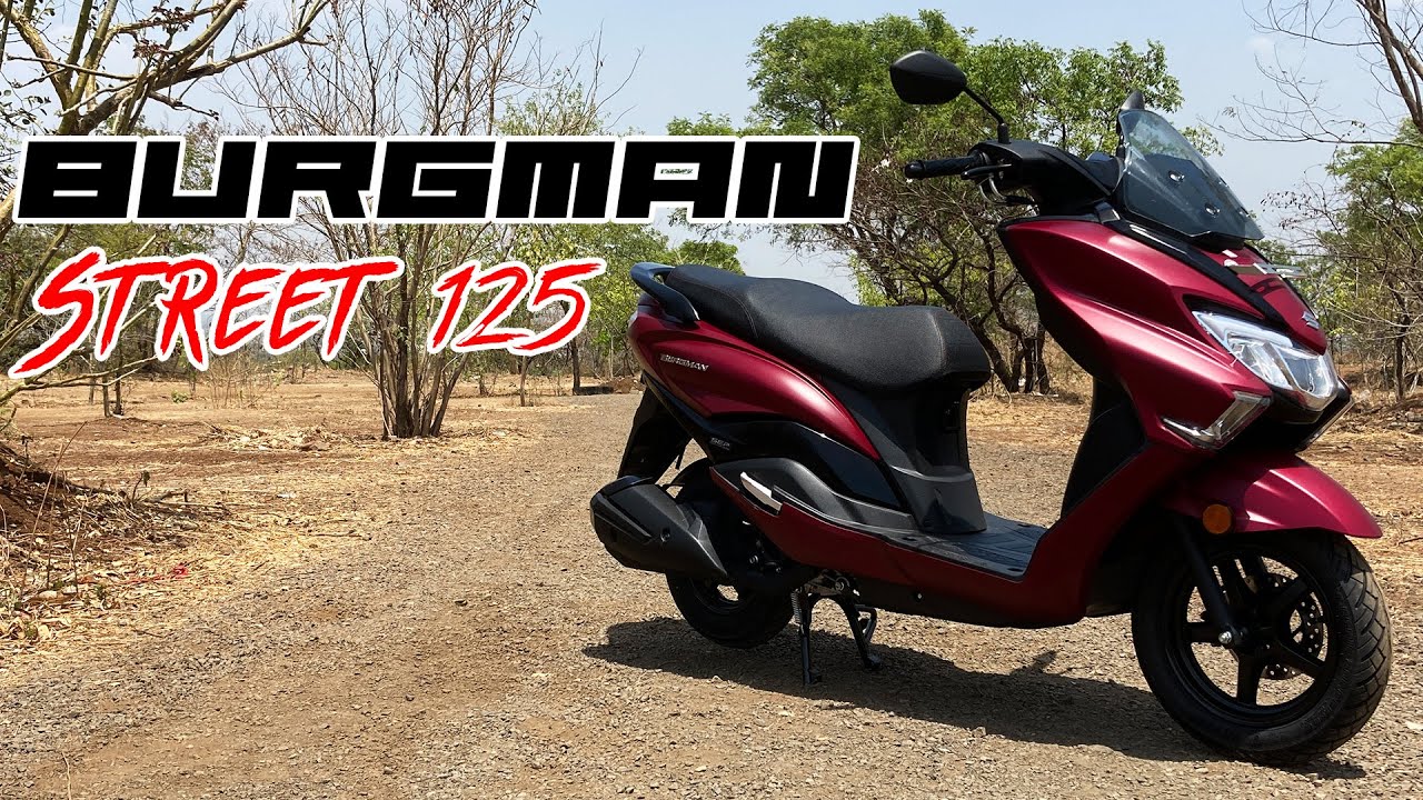 Burgman Street 125 BS6 - Detailed Ride Review | Top Speed | Mileage ...