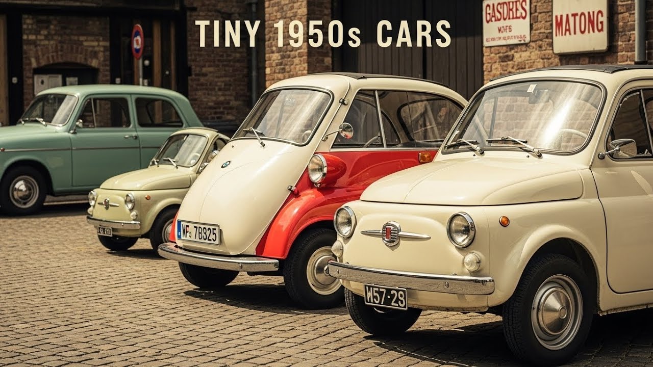 Tiny Vintage Cars That Shocked the World | Small Size, Big History ...
