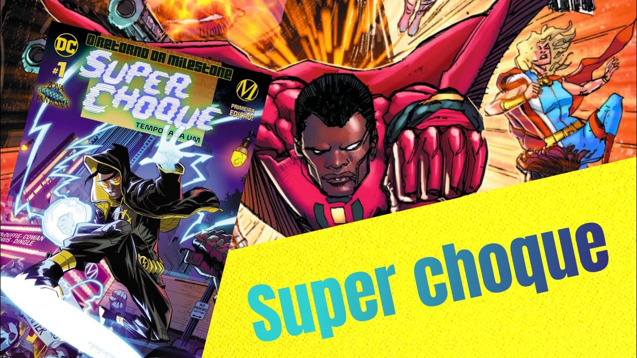 um quadrinho do super choque (vol 1) - YouTube
