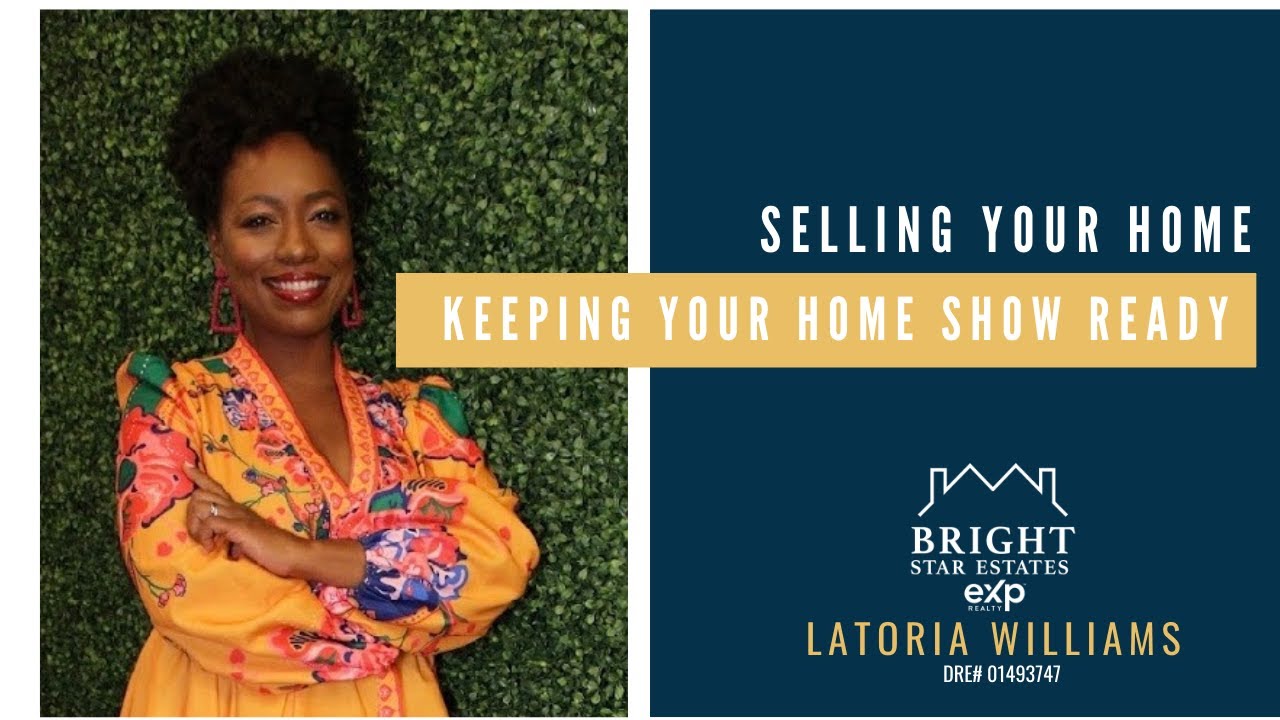 Latoria Realtor Tip | Keeping your home show ready - YouTube