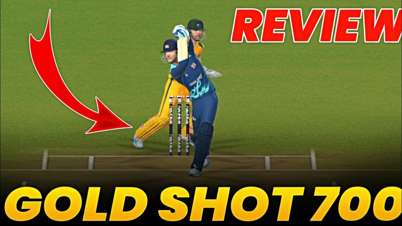 Real Cricket New Gold Shot 700 Review - YouTube