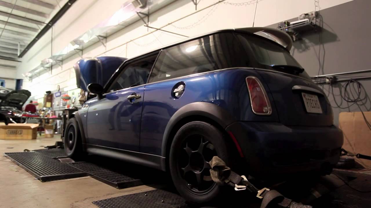 2006 MINI Cooper S dyno run - YouTube