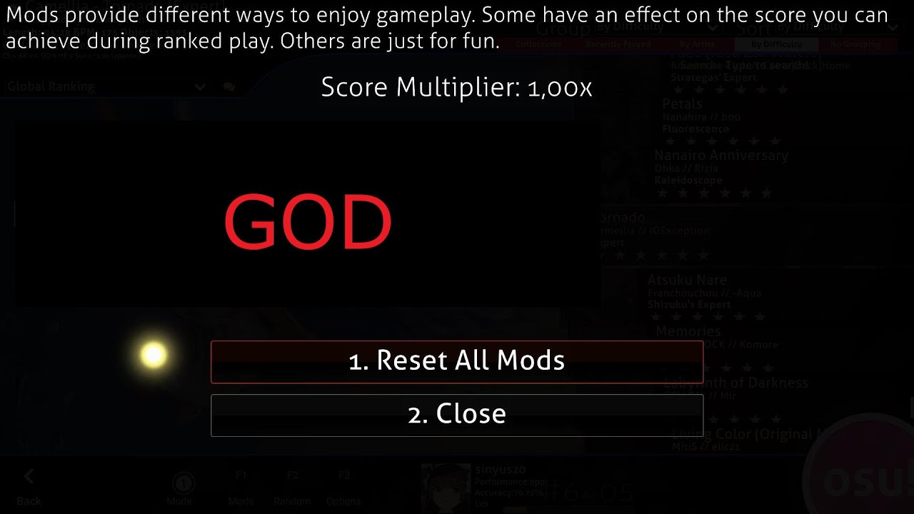 osu 6 digit god mode - YouTube