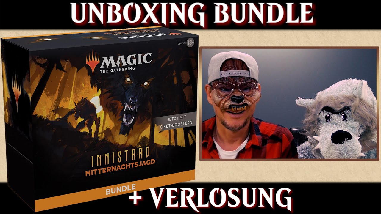 MTG Unboxing Innistrad Midnight Hunt Bundle | Magic the Gathering ...