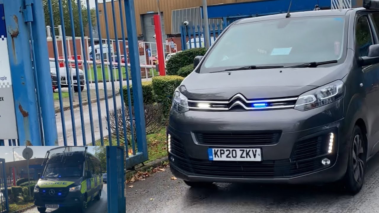 Unmarked Citroen Dispatch & Marked Mercedes Benz Sprinter Responding ...