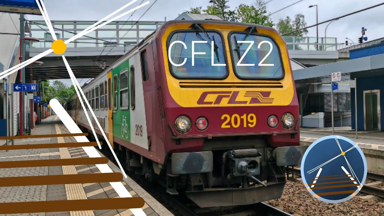 Bahnfahren in Luxemburg - CFL Z2 | BahnNETZ 2030 - YouTube