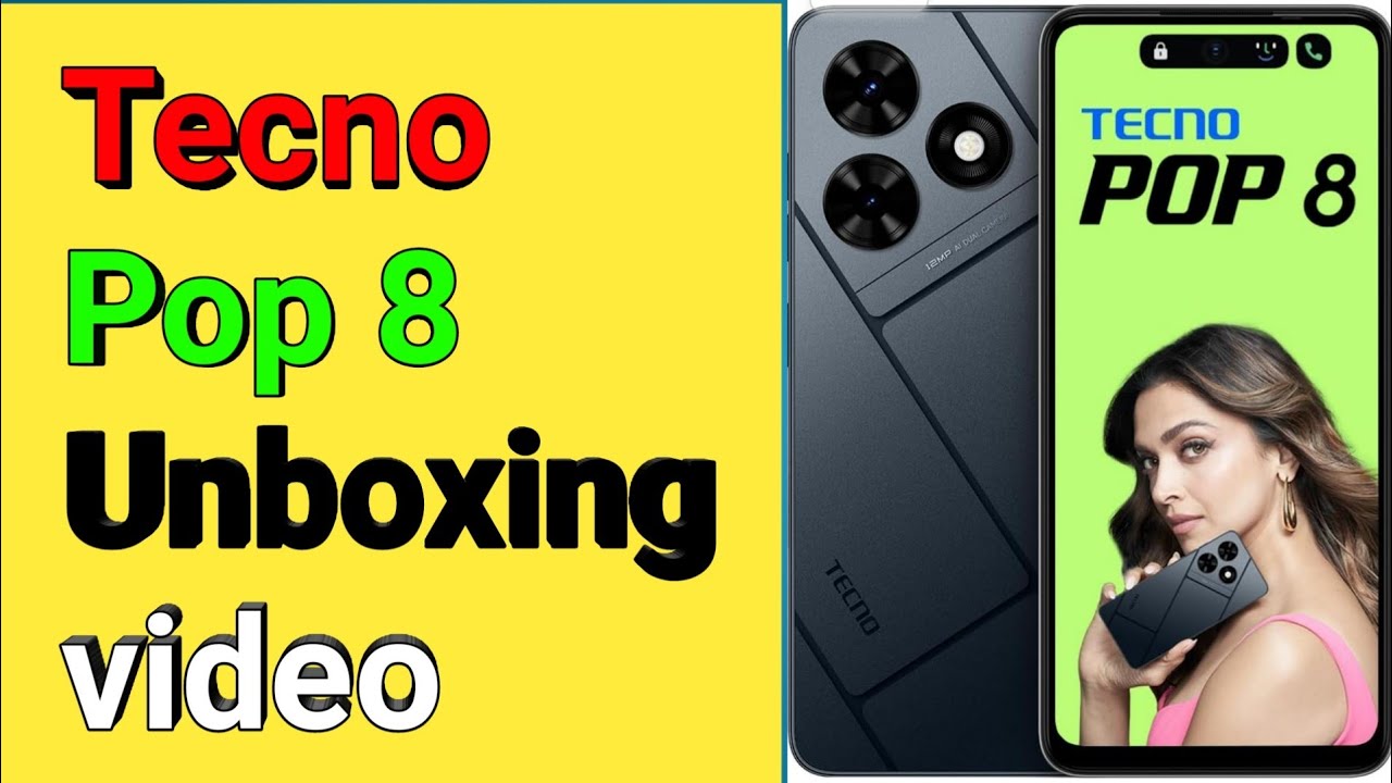 Tecno Pop 8 Unboxing video | Tecno Pop 8 Mobile Unboxing Kaise Kare ...