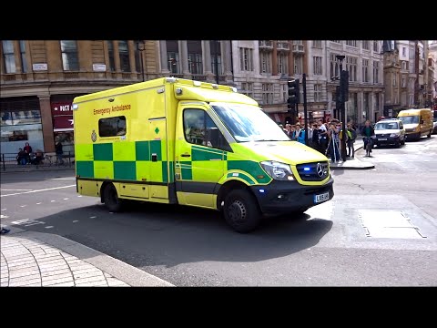 London Ambulance Service - '15 Mercedes Sprinter Responding [1080p ...
