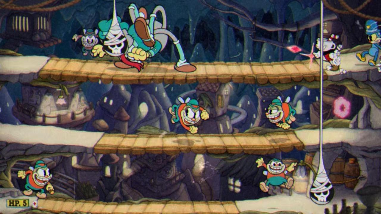 Cuphead - Bootlegger Boogie (DLC) - YouTube