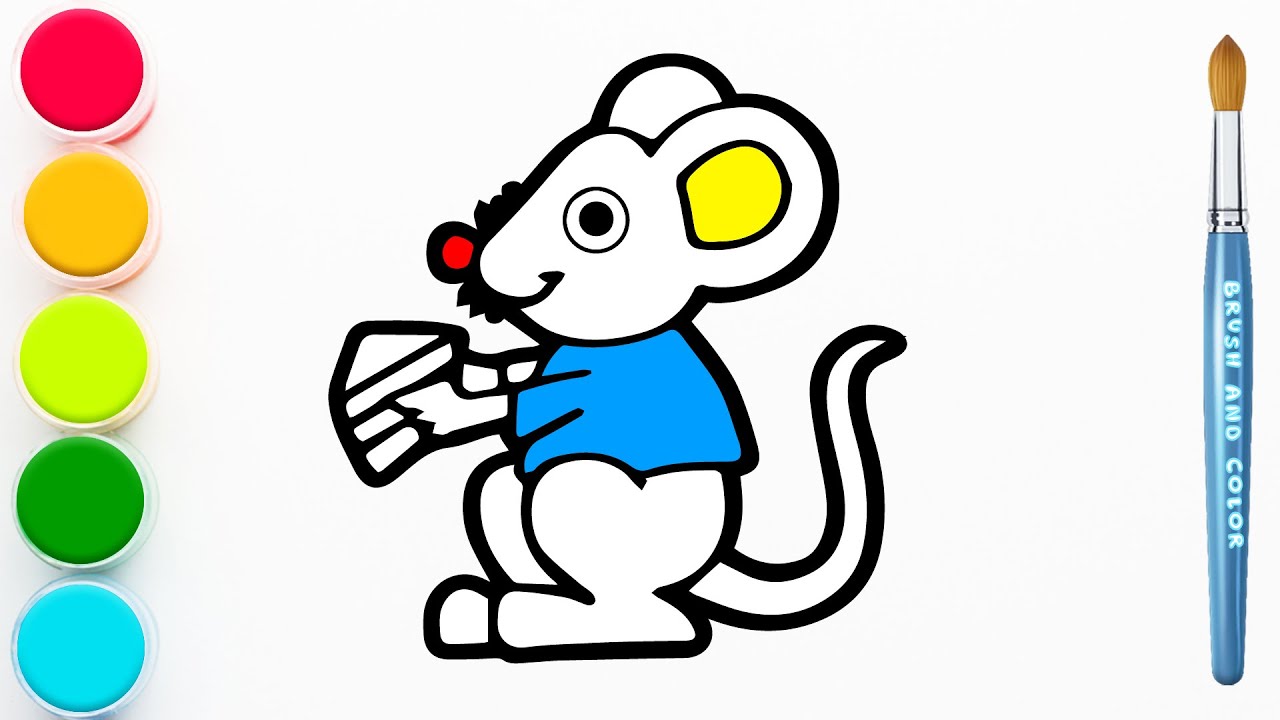 How to Draw a Mouse | Step by Step - YouTube