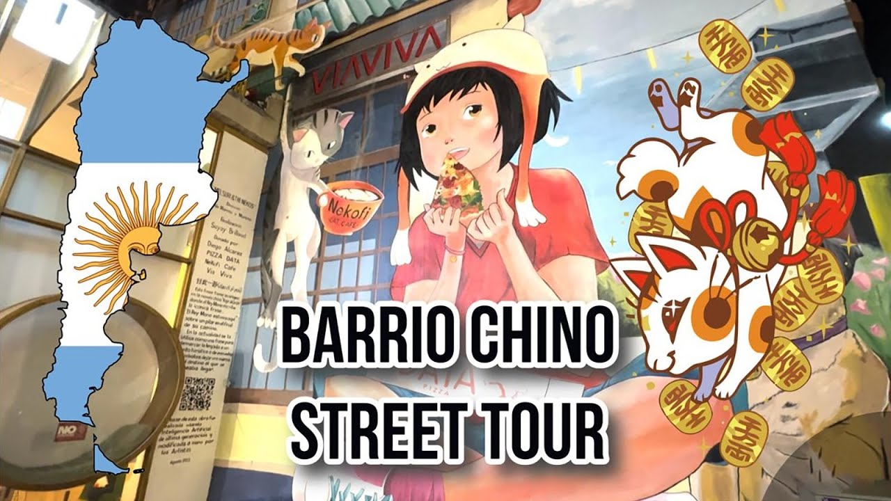 Argentina Barrio Chino Street Tour - YouTube