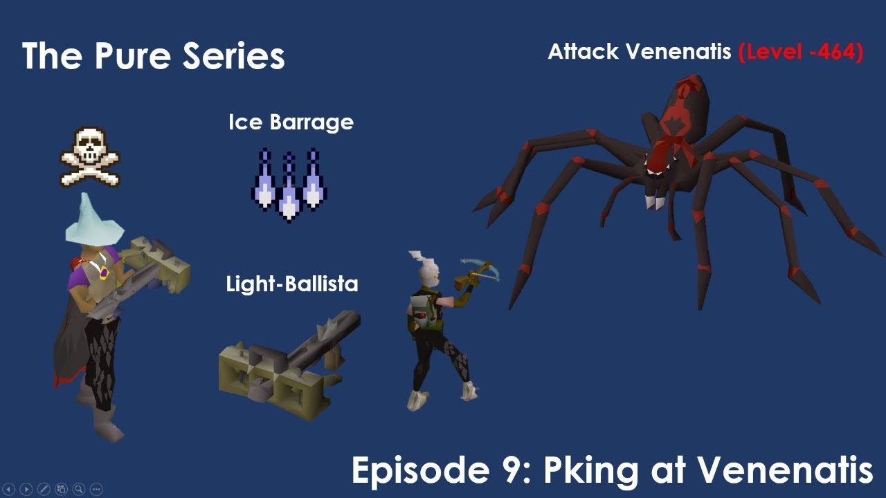 OSRS Pure Series - Episode 9: Pking at Venenatis (REDEMPTION PKING ...