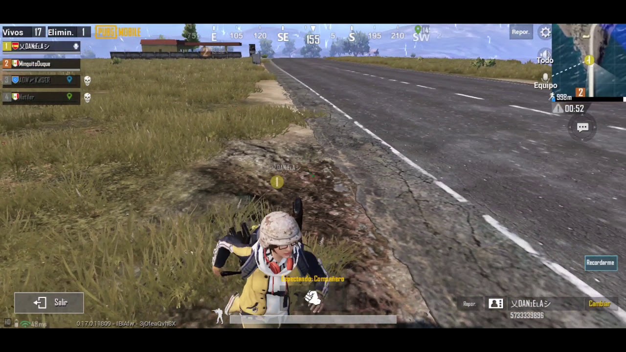 Jugando con el Team /Pugb mobile - YouTube