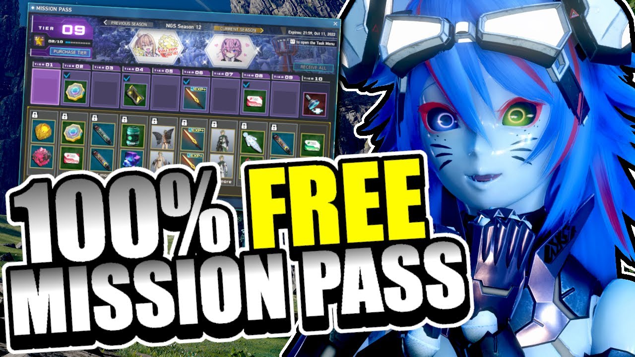 100% PSO2 NGS Mission Pass Fast & FREE!! | PSO2NGS Guide - YouTube