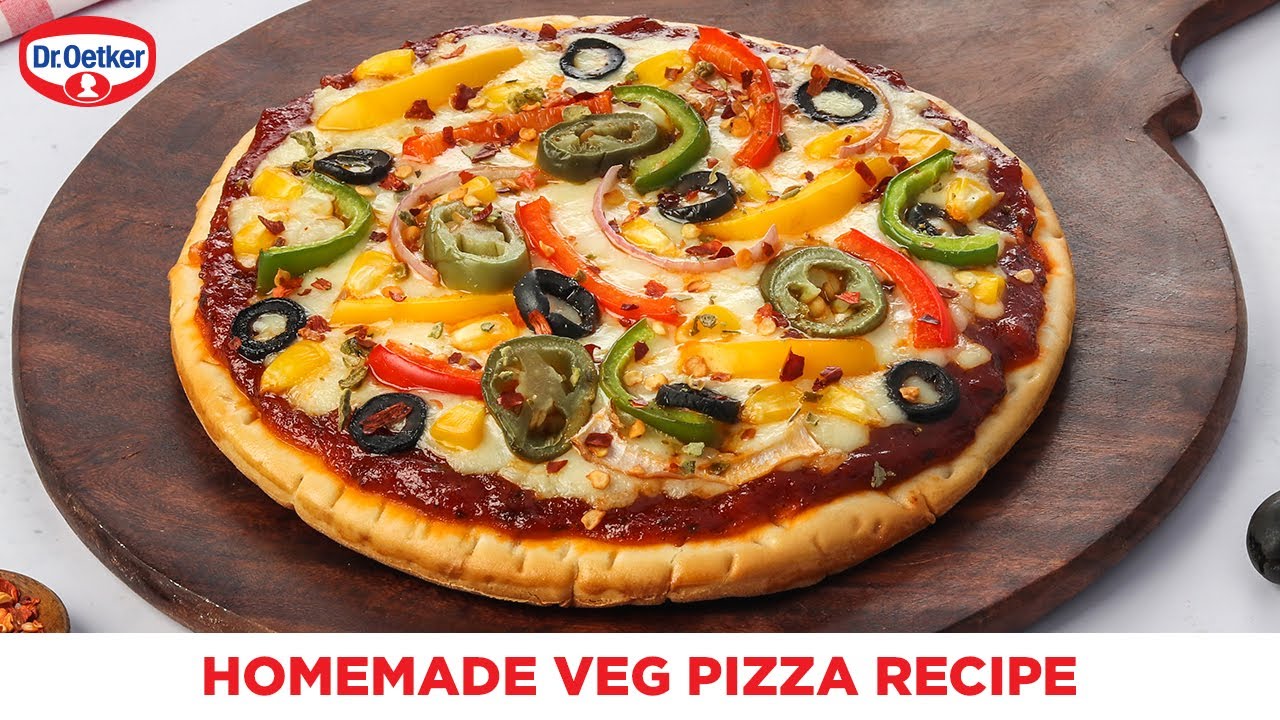 Veg Extravaganza Pizza | Delicious home made Pizza Recipe| Easy Home ...