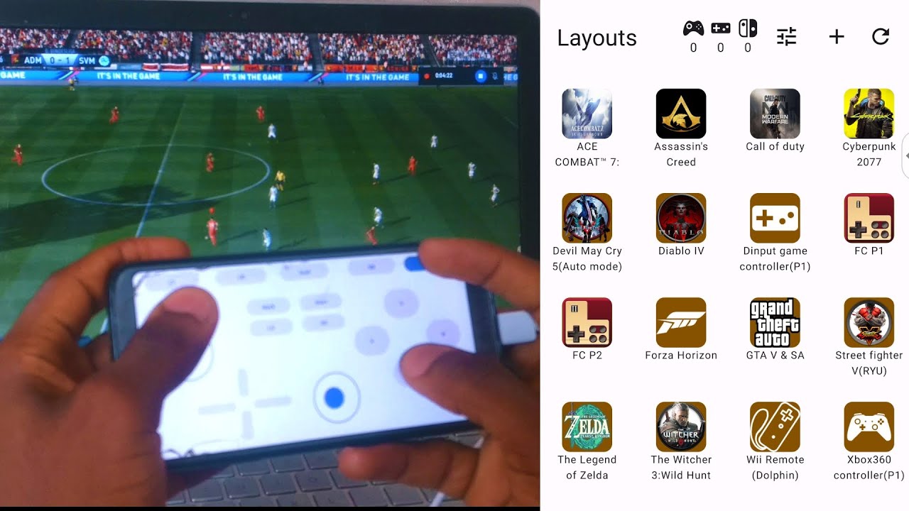 How to Use Android/iOS as a Controller with Monnect|Pc remote |Ultimate ...