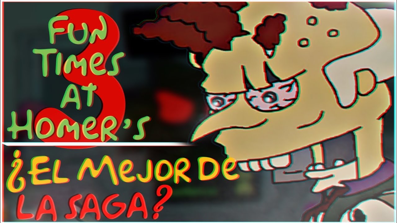 MI OPINION sobre FUN TIMES AT HOMER'S 3 DEMO 1 - ¿EL MEJOR FANGAME DE ...