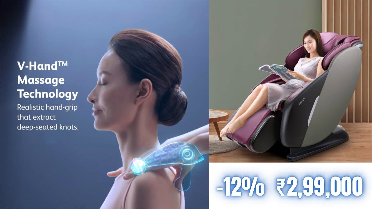 Osim uDeluxe Max Zero Gravity Full Body Massage Chair 🪑 - YouTube