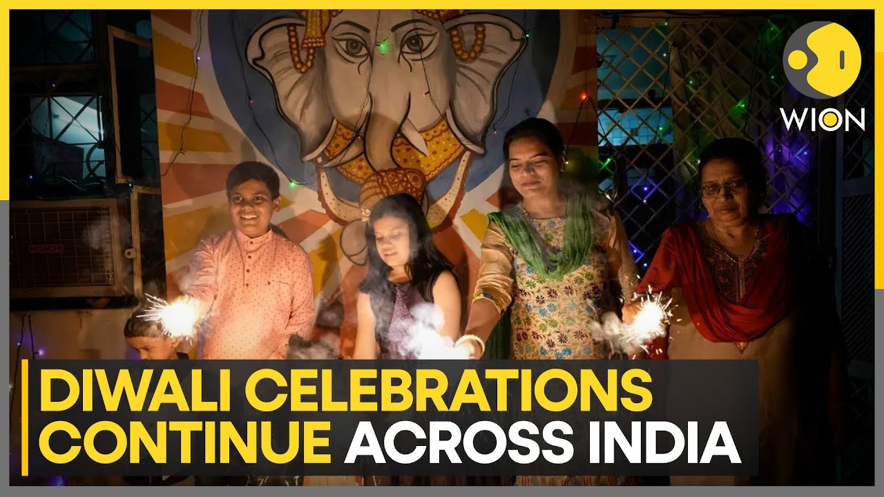 Diwali Spread Over Two Days This Year, Celebrations Continue | Latest ...