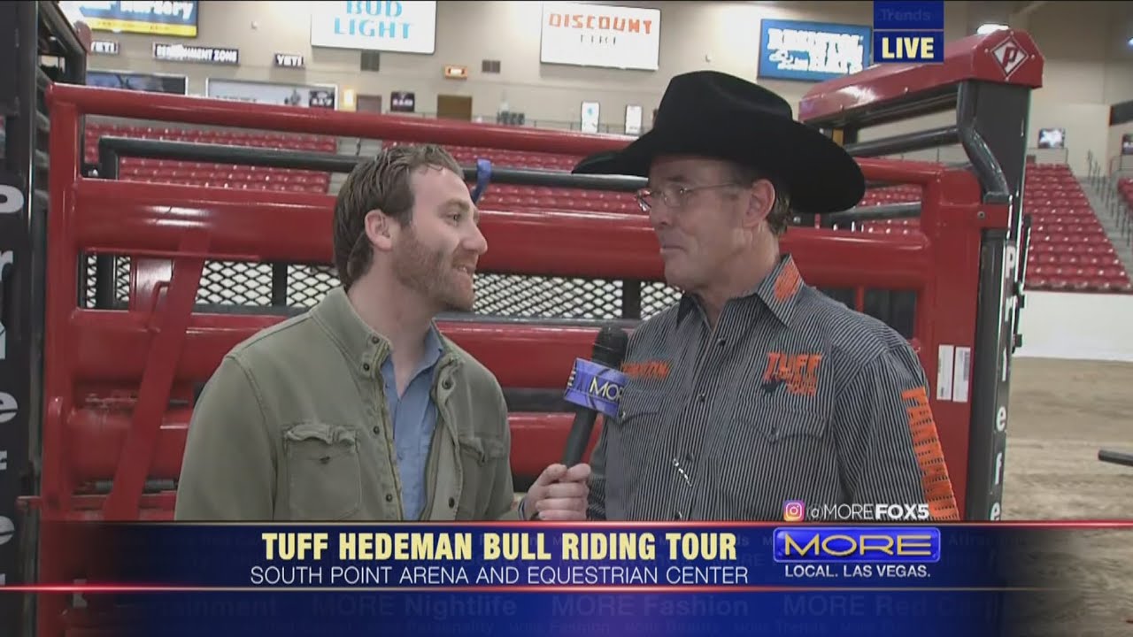 Tuff Hedeman Bull Riding Tour at South Point - YouTube