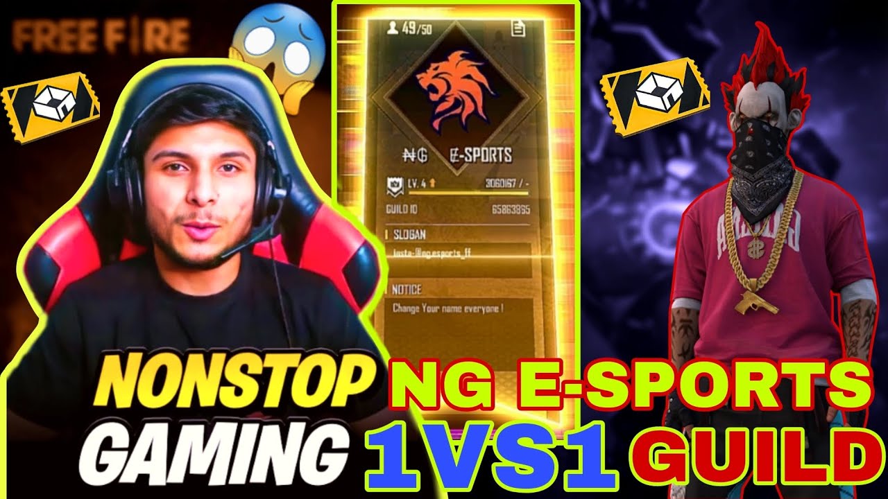 FINALLY NG IS JUST NG E-SPORTS 🤯 GUILD TEST CUSTOM NG 1VS1 NXT 😱 # ...