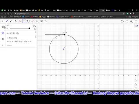 Set Condition to Show Object GeoGebra - YouTube