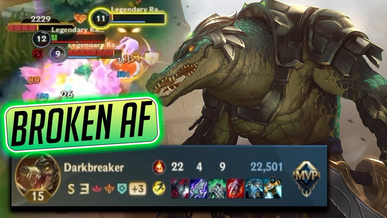 WILD RIFT WHY RENEKTON IS OVERBUFFED LEGENDARY QUEUE HARD CARRY ...