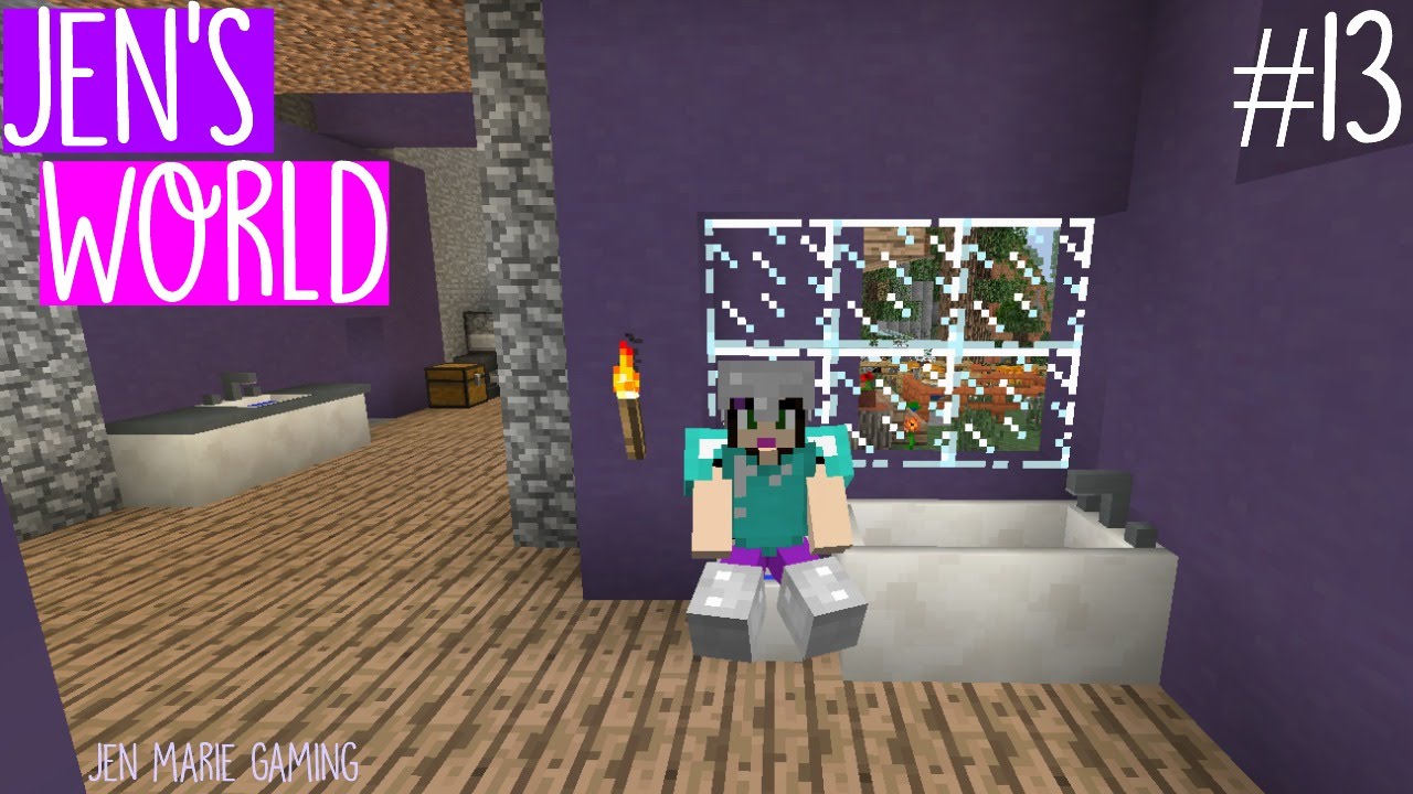 Jen's World| Modded Minecraft Survival| HOME DECORATING AND I AM SILLY ...