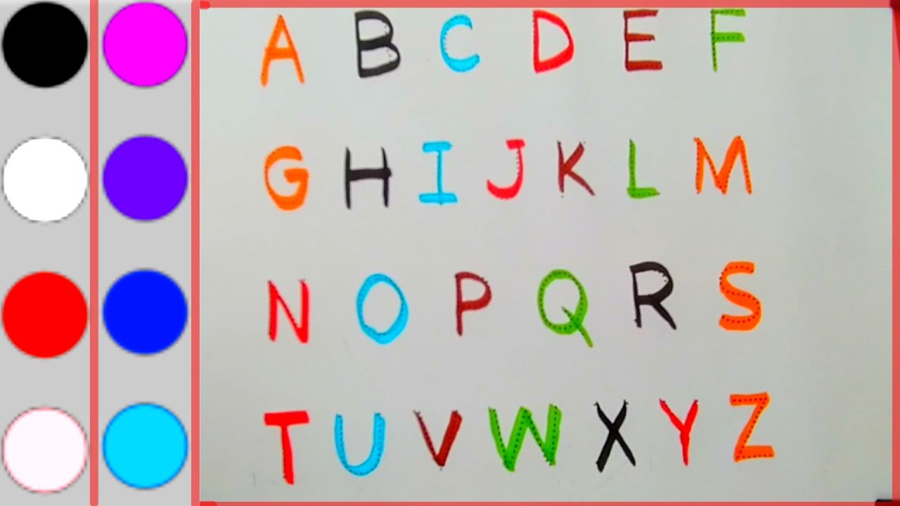 Abc | Abcd | uppercase Abc | English alphabet - YouTube