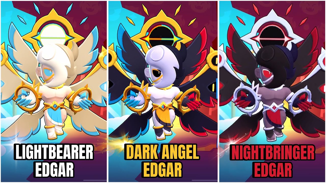 NEW SKIN! LIGHTBEARER EDGAR | DARK ANGEL EDGAR | NIGHTBRINGER EDGAR ...