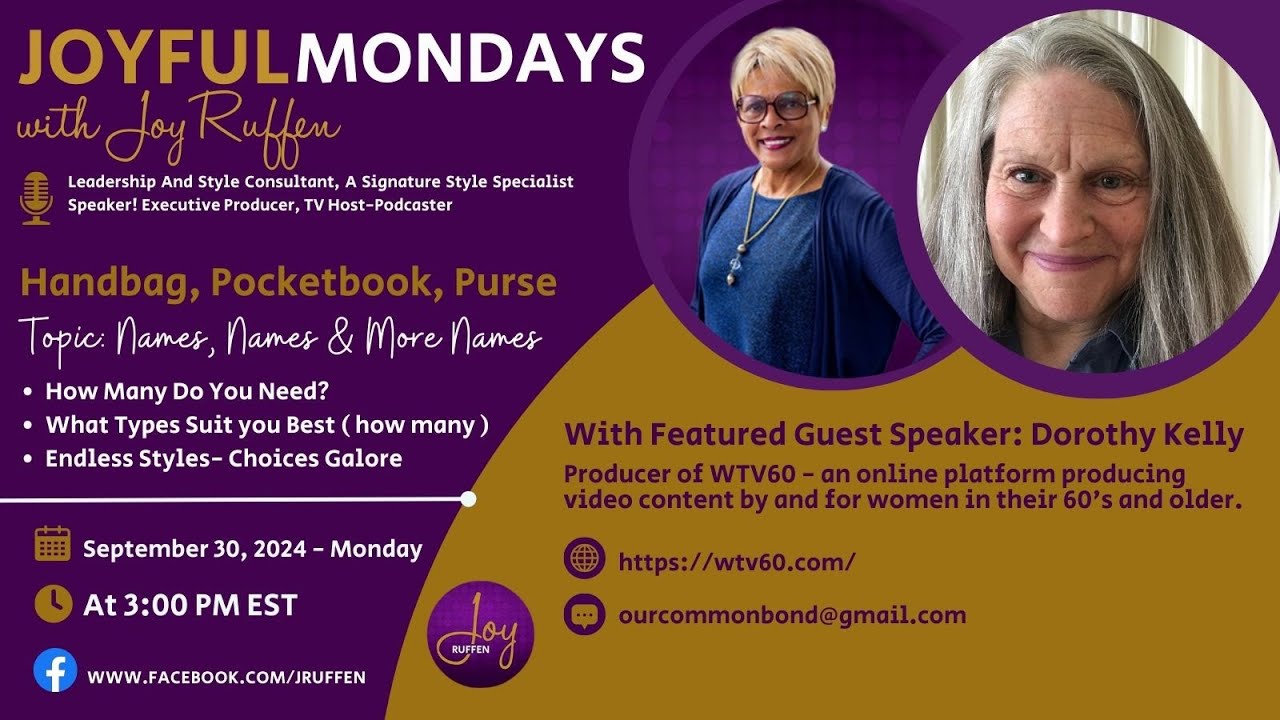 Joyful Mondays Sept 30, 2024 - YouTube