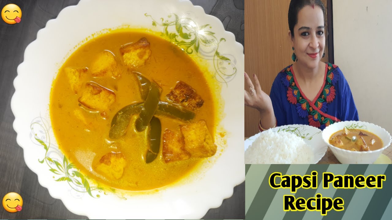 Capsi Paneer Recipe | Paneer Curry Recipe | Paneer Recipe | Eating Show ...