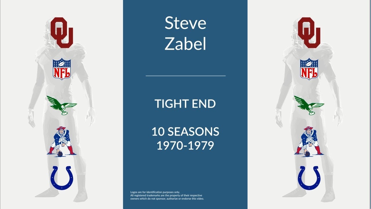 Steve Zabel: Football Tight End and Linebacker - YouTube