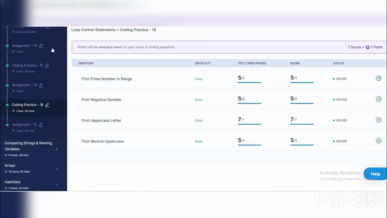 coding practice -18 java fundamentals QA automation Testing NXTWAVE ...